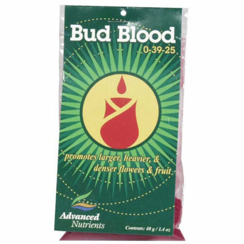 Bud Blood Sachet 40g - Flower Enhancer - Advanced Nutrients Reseller ...